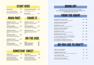 1 Menu Template, 10 Ways - Hack Your Visual Design Series - Easil