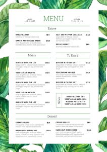 1 Menu Template, 10 Ways - Hack Your Visual Design Series - Easil