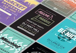 Customizable Club flyers - templates you can DIY with Easil