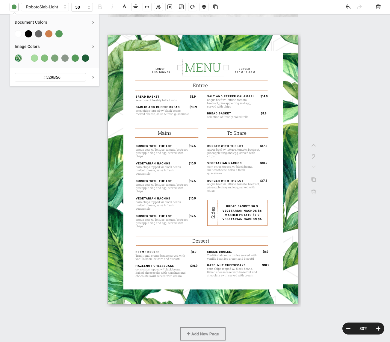1 Menu Template, 10 Ways - Hack Your Visual Design Series - Easil
