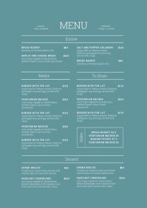 1 Menu Template, 10 Ways - Hack Your Visual Design Series - Easil