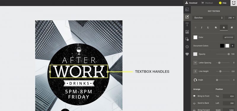 Design Basics - Editing Text boxes in Easil